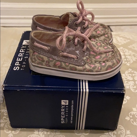 Sperry | Shoes | Pre Loved Baby Girl Leopard Sperrys | Poshmark